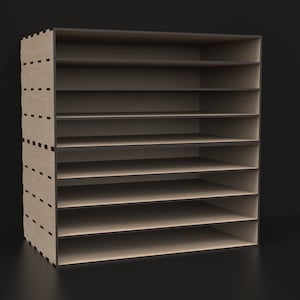 Versatile Modular Rack Shelves SVG Laser Cutting Files - Dual Design ...