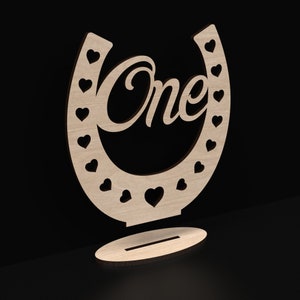 20 Horseshoe Wedding Table Numbers Svg Laser Cut Files - Table Number ...