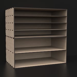 Versatile Modular Rack Shelves SVG Laser Cutting Files - Dual Design ...