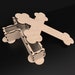 Cross Box Svg Laser Cut Files, Jesus Cross Box Svg Files for Laser ...