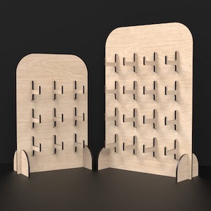 4 Keyring Stands With 2 Different Sizes and Styles, Keychain Stands Can ...