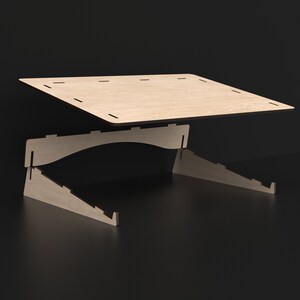 4 Customizable Laptop Stand Svg Laser Cutting Files - Versatile Laptop ...