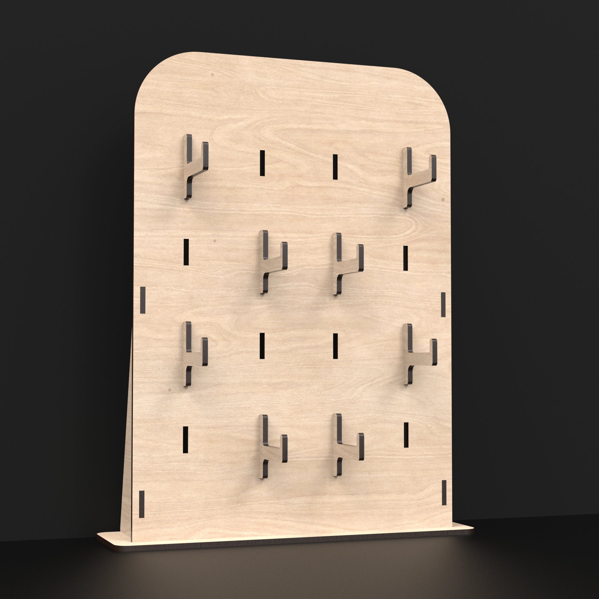 4 Keyring Stands With 2 Different Sizes and Styles Keychain - Etsy