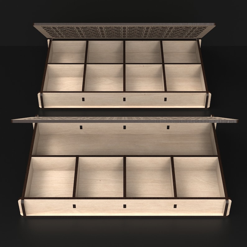 Stash Box Svg Laser Cutting Files Dice Box Laser Cut Files - Etsy