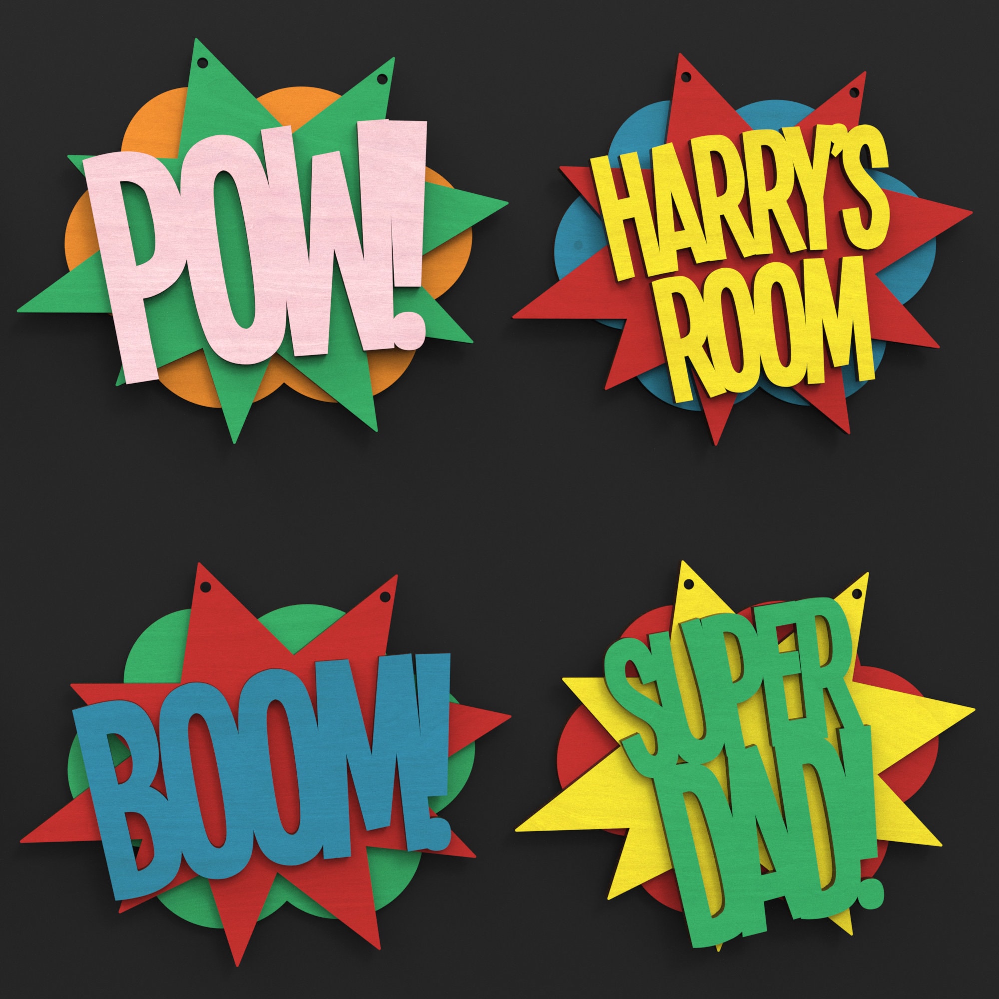 Super Hero Svg Laser Cut Files Comic Book Superhero Svg - Etsy