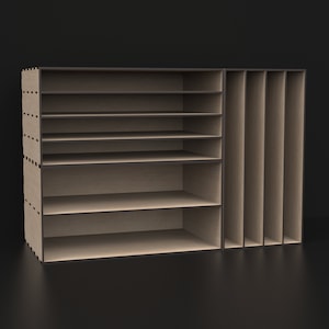 Versatile Modular Rack Shelves SVG Laser Cutting Files - Dual Design ...