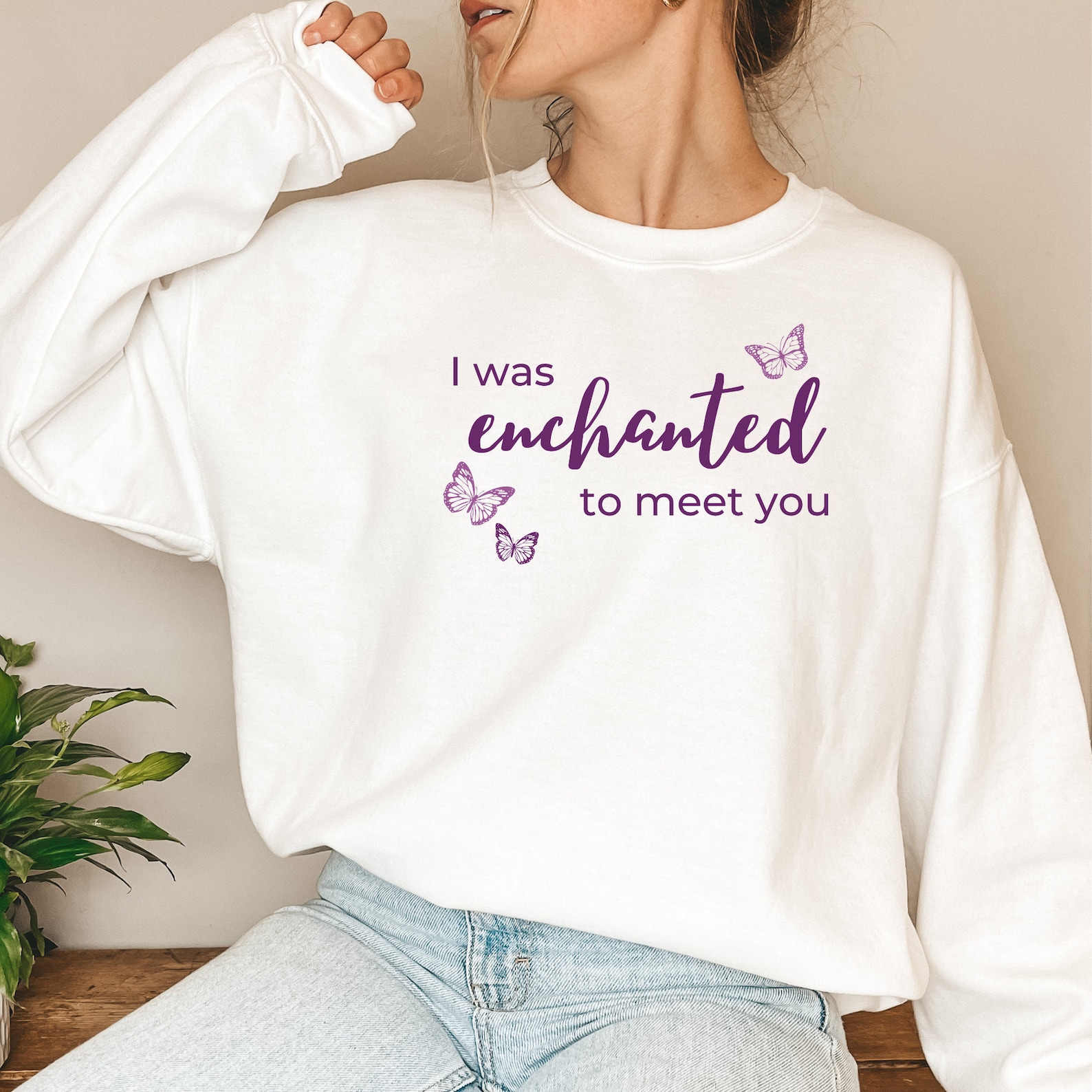 Simply Enchanted Sweatshirt, Taylor Merch - Etsy