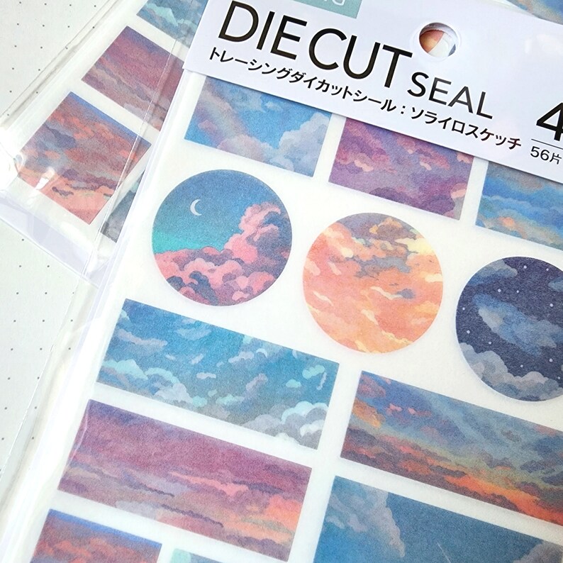 Sticker From Daiso, Journaling Kit, Scrapbooking Kit, Planner Supplies ...