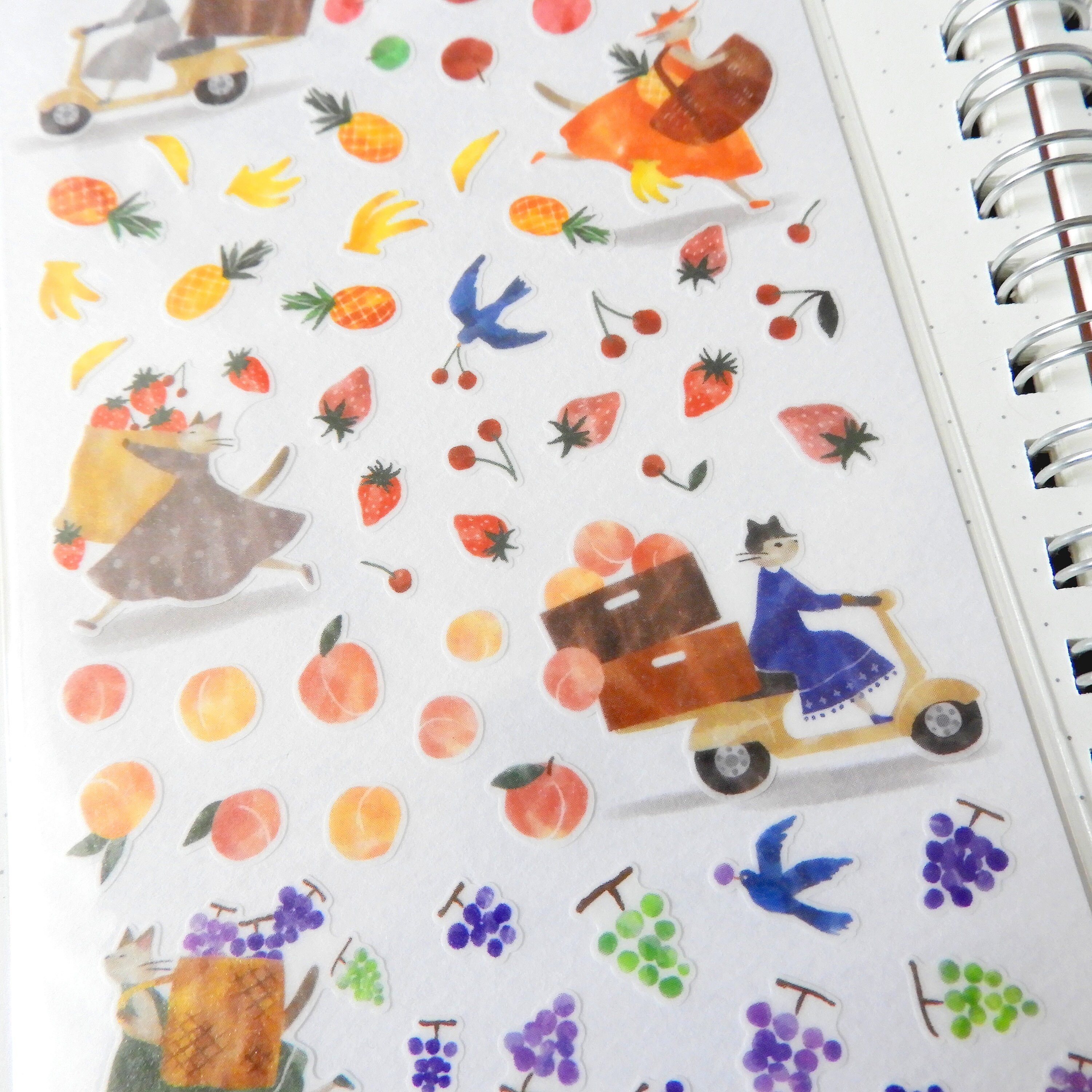 Cat Sticker Sheet Kitty Sticker Romantic Journaling - Etsy Hong Kong