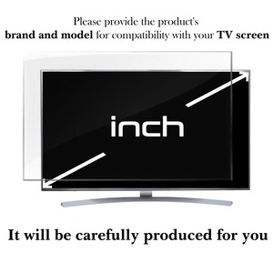 TV Screen Protector for LG Tvs, Special Dimensions for All Models ...