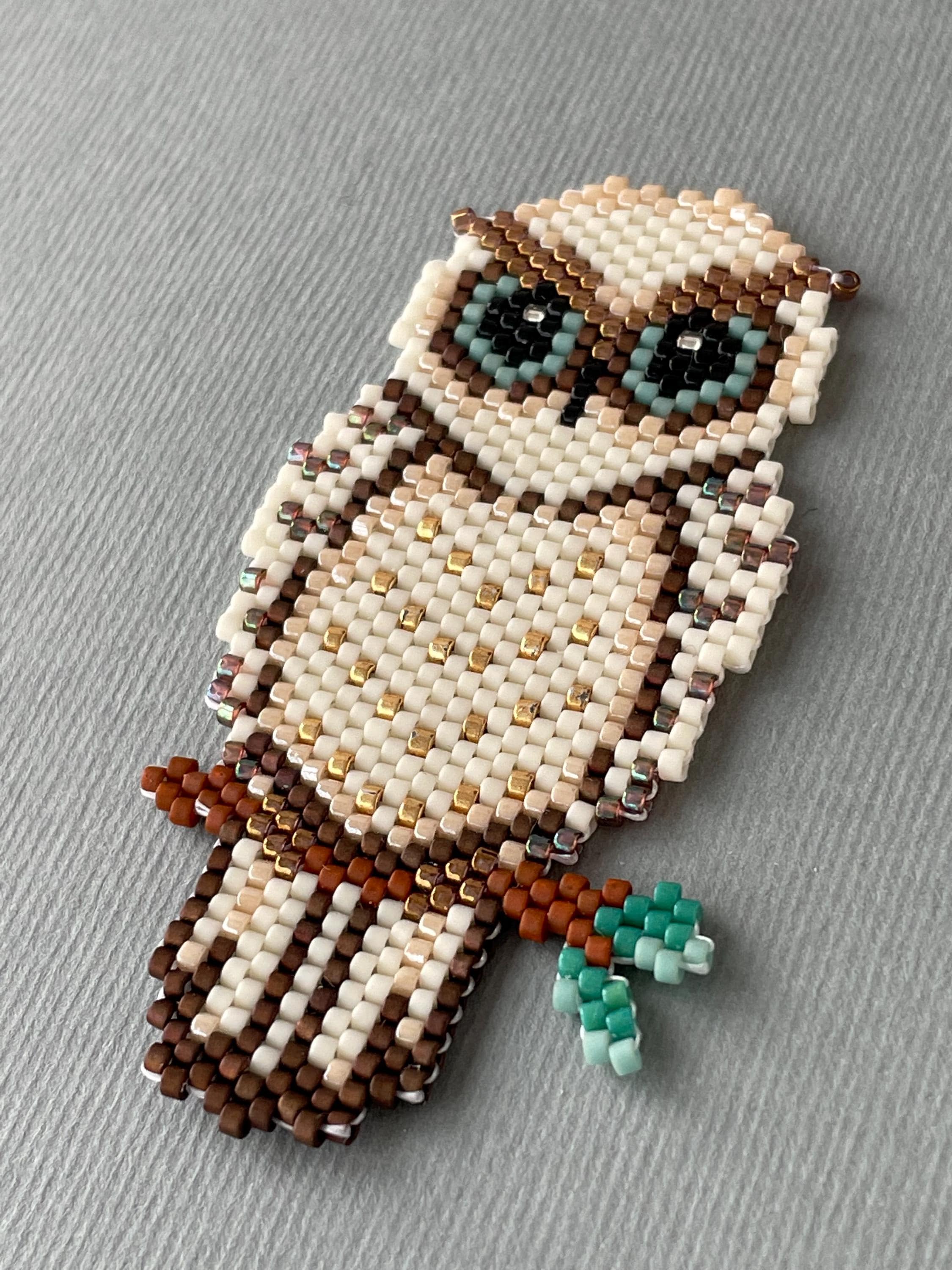 Beaded Owl Brick Stitch PDF Pattern for Miyuki Delica 11/0, #160 - Etsy