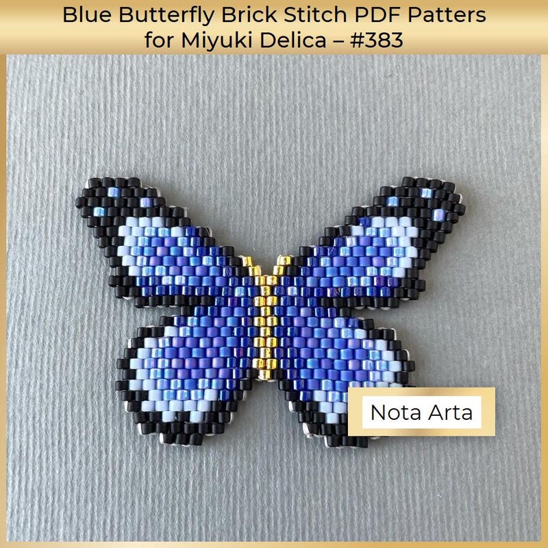 Beaded Butterfly Pattern - Etsy