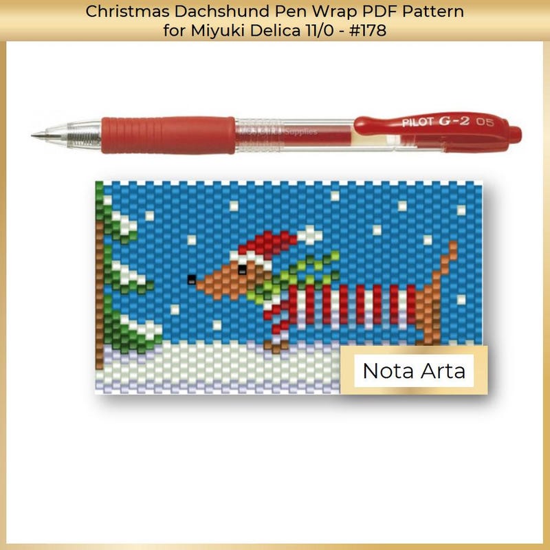 Beaded Pen and Bookmark - Etsy