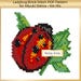Beaded Ladybug Brick Stitch PDF Pattern for Miyuki Delica 11/0, #154 - Etsy