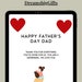 CANVA Template Happy Father's Day - 5 X 7 Editable and Printable Copy ...