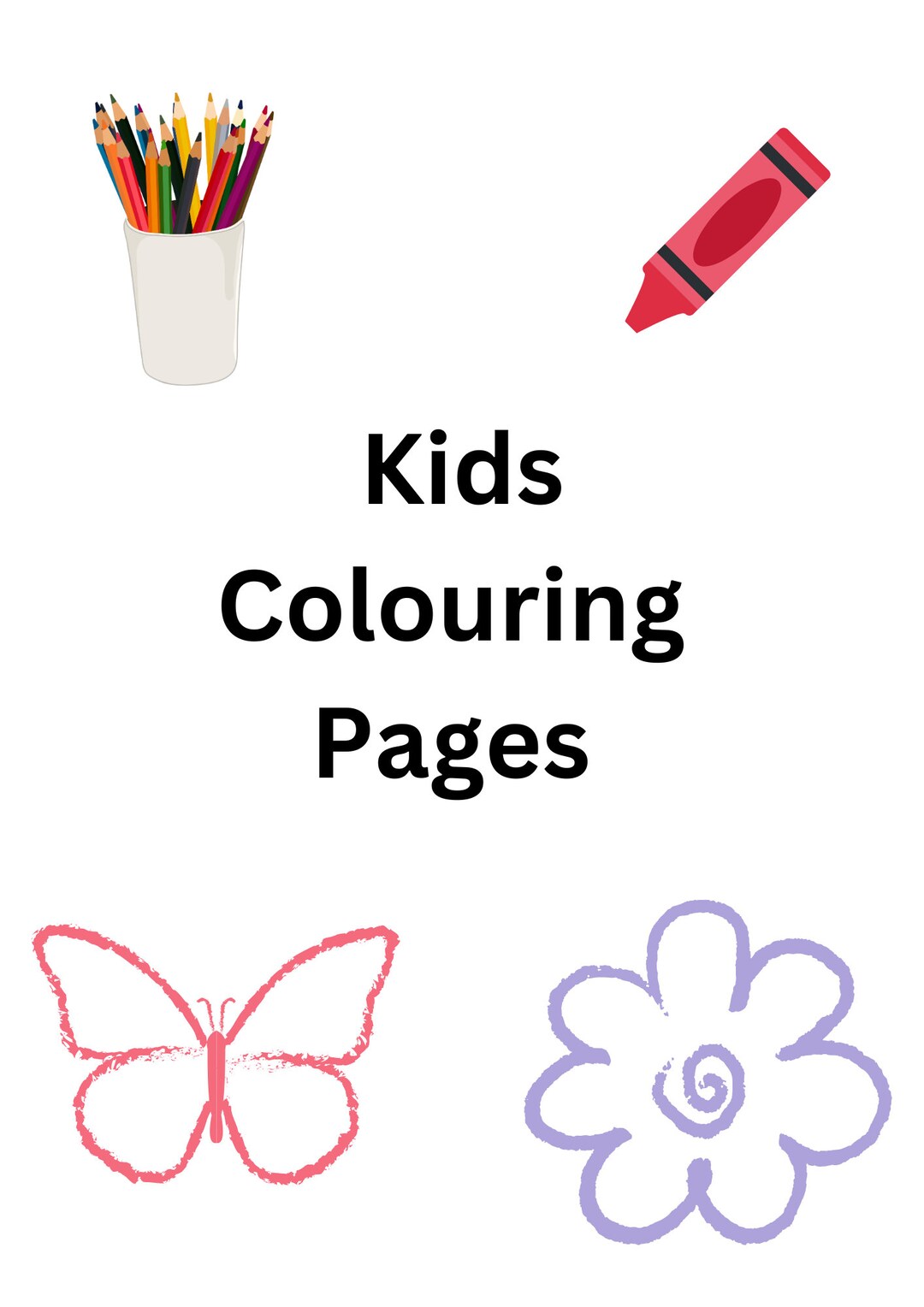 20 Printable Colouring Book for Kids, Toddlers, Preschoolers ...