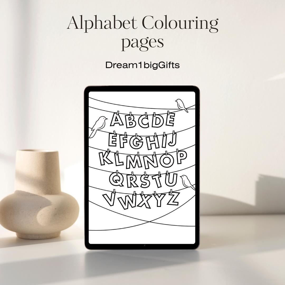 Alphabet Coloring Pages, Preschool Colouring Pages, Preschool Activity ...
