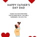 CANVA Template Happy Father's Day - 5 X 7 Editable and Printable Copy ...