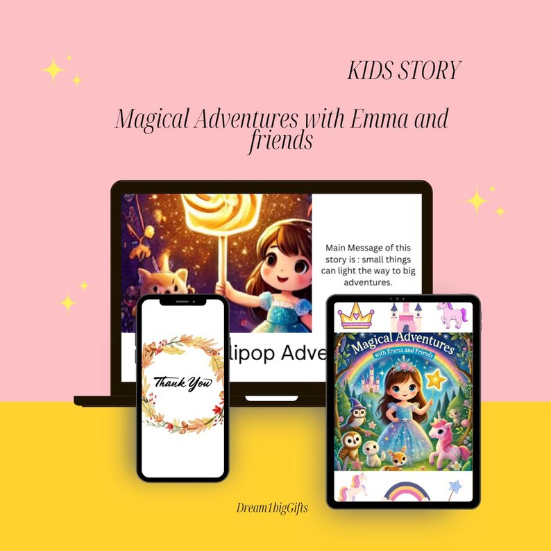 Kids Story - Ebooks, Editable, Printable Copy Template, Kids - Etsy