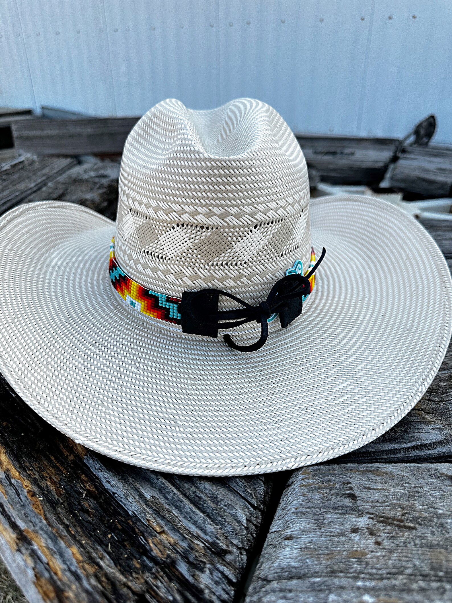 Serape Beaded Hat Band - Etsy