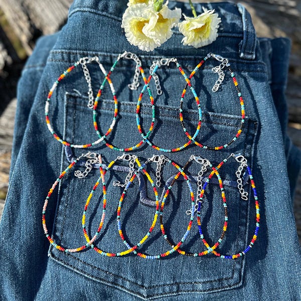 Best Friend Anklet - Etsy