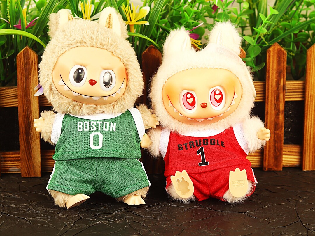 Labubu Basketball Suit Clothes for Labubu Doll Couple Clothes Doll ...