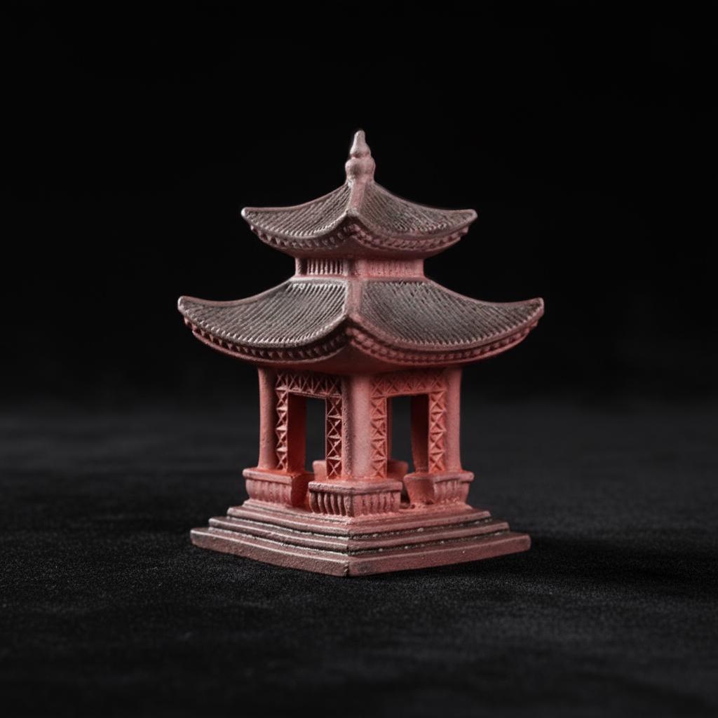 Japanese Zen Garden Decor | Miniature Ceramic Pagoda| Bonsai Figurines ...