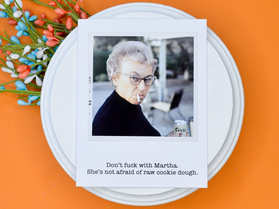 Rude Note Card, Funny for Baker, Thank You, Retirement, Humorous Note ...