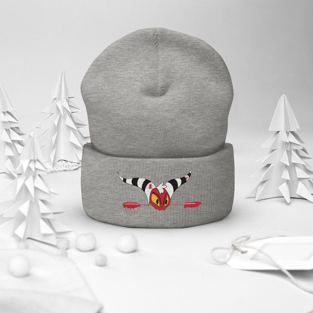 Hazbin Hotel Blitzo Beanie, Hazbin Hotel Erick Beanie, Hell Beanie ...
