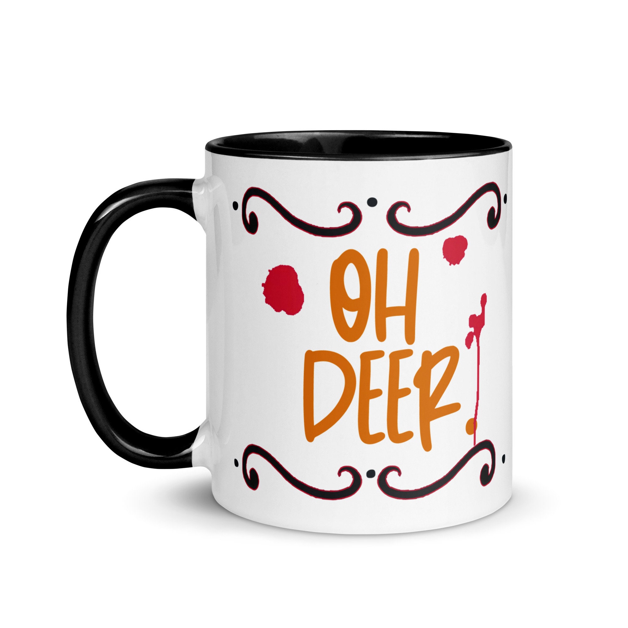 OH DEER Alastor's Mug Fan Art Alastor From Hazbin Hotel Tea Cup Radio ...