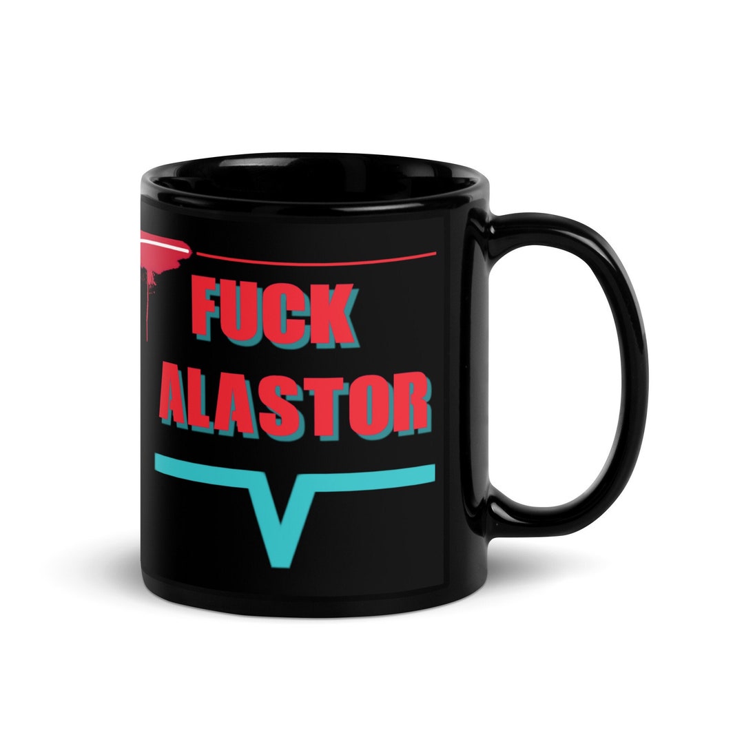 Vox Fuck Alastor Mug Fan Art Vox's Mug Alastor Fanart Tea Cup TV Demon ...