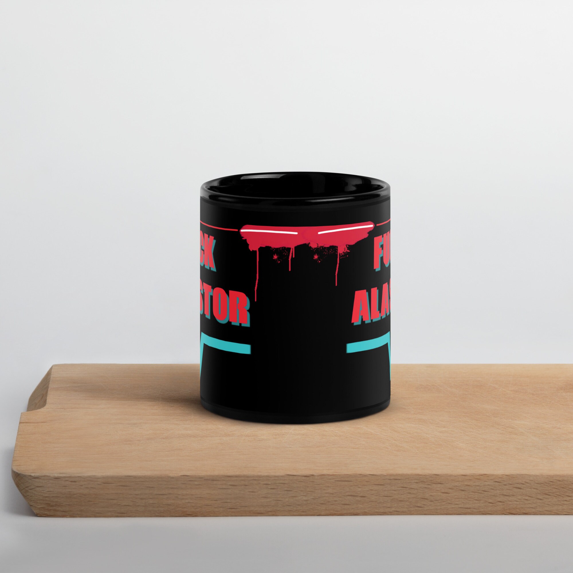 Vox Fuck Alastor Mug Fan Art Vox's Mug Alastor Fanart Tea Cup TV Demon ...