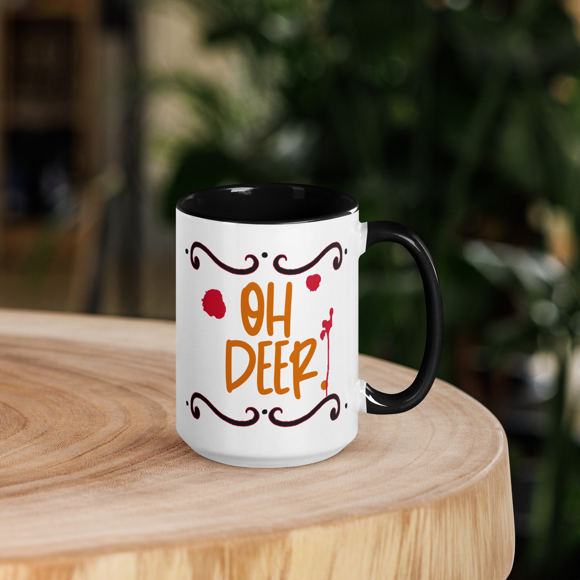 OH DEER Alastor's Mug Fan Art Alastor From Hazbin Hotel Tea Cup Radio ...