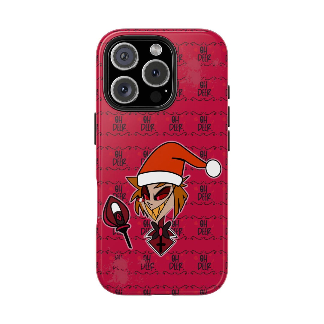Oh Deer Alastor Phone Case, Hazbin Hotel iPhone Case, Alastor Samsung ...