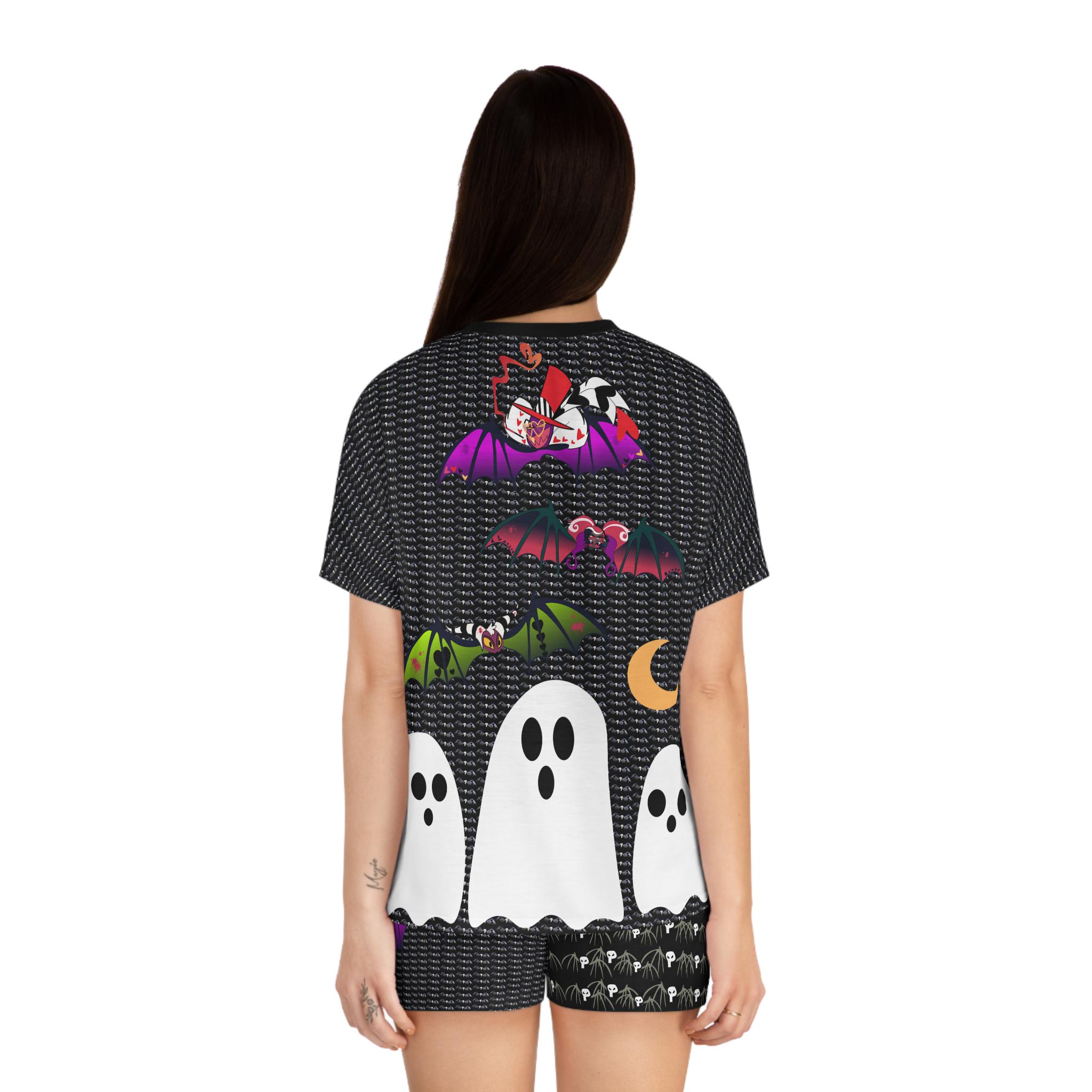 Hazbin Hotel Halloween Pajama, Hazbin Characters Bats, Velvette ...