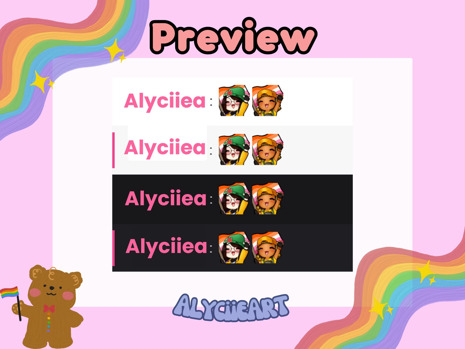 Killjoy and Raze Lesbian Pride Emotes - Etsy
