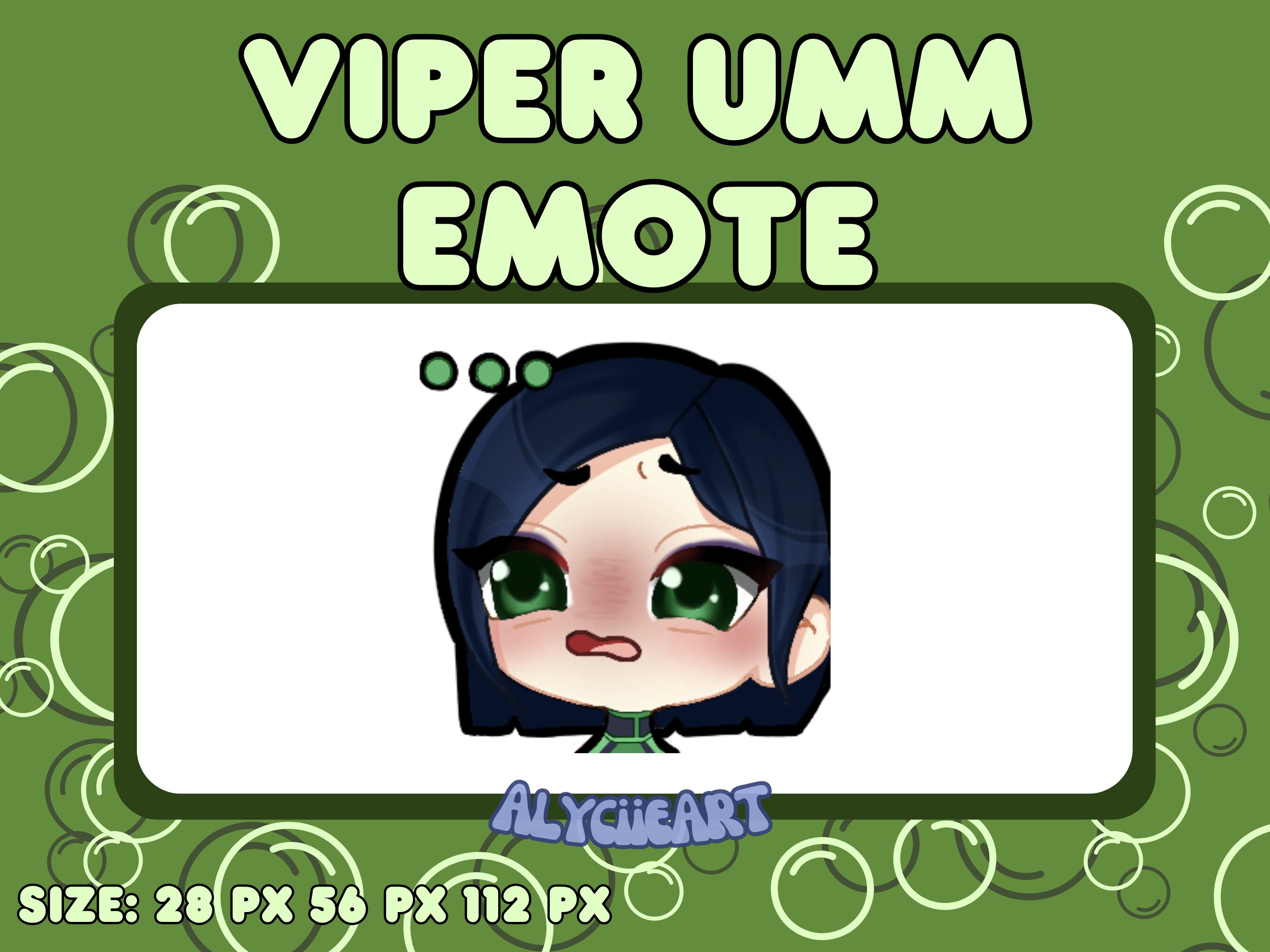 Viper Umm Emote Twitch and Discord Streaming Streamer Cute Emotes ...