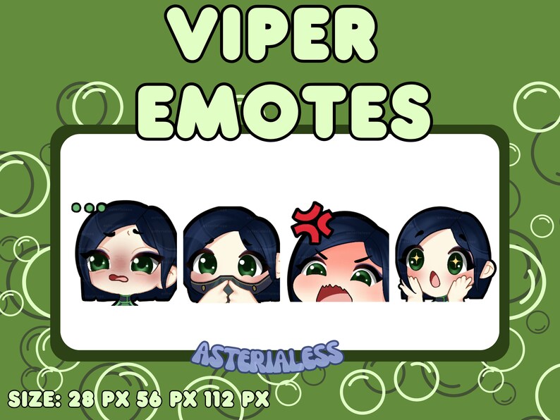 Valorant Viper Emotes for Twitch and Discord - Etsy Hong Kong