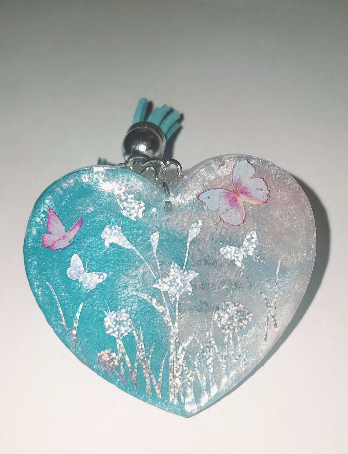 Heart Key Ring - Etsy