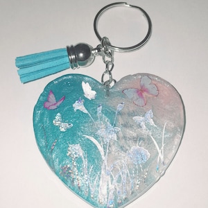 Heart Key Ring - Etsy