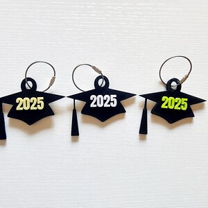 3D Printed Graduation Cap Keychain - Class of 2025 Gift - Etsy