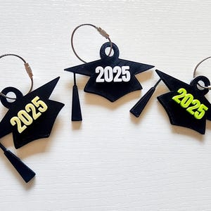 3D Printed Graduation Cap Keychain - Class of 2025 Gift - Etsy