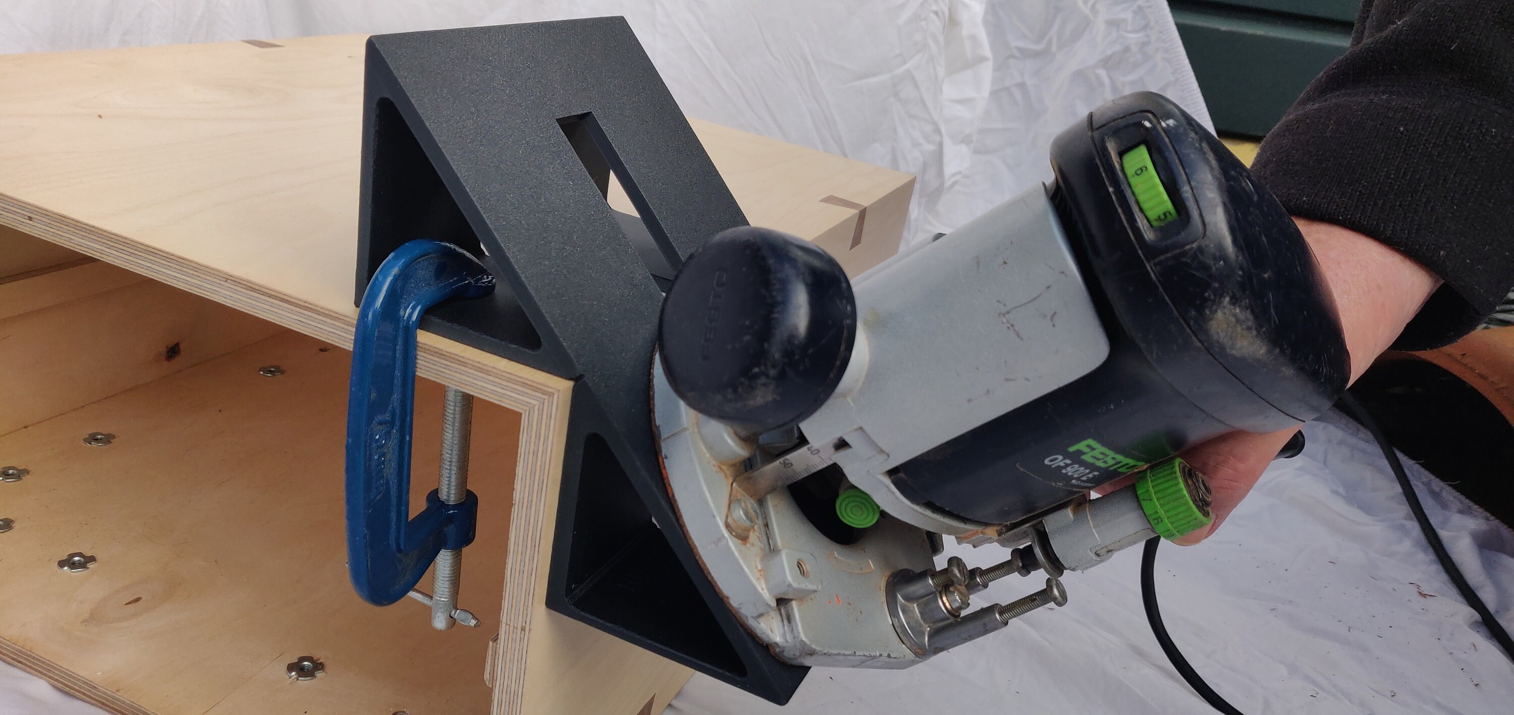 Corner Routing Jig | Universal | for Splines in Mitred Corners - Etsy