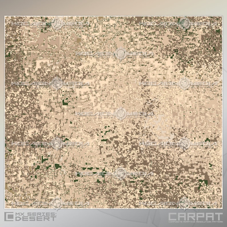 Seamless Desert Digital Camo Texture, Digital Printable Paper, Military ...
