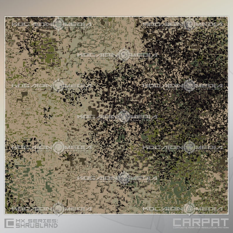 Seamless Desert Digital Camo Texture, Digital Printable Paper, Military ...