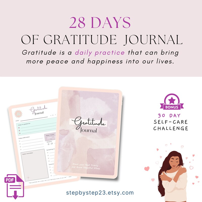 Gratitude Journal - Etsy