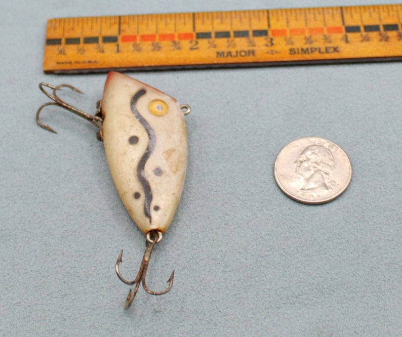 1960's Original Swimmin Minnow Lipless Crankbait Lure. Good Used ...