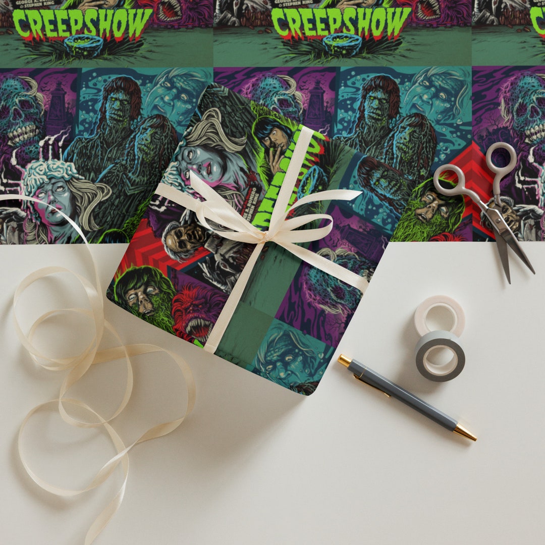 Creepshow Inspired Wrapping Paper Sheets - Etsy