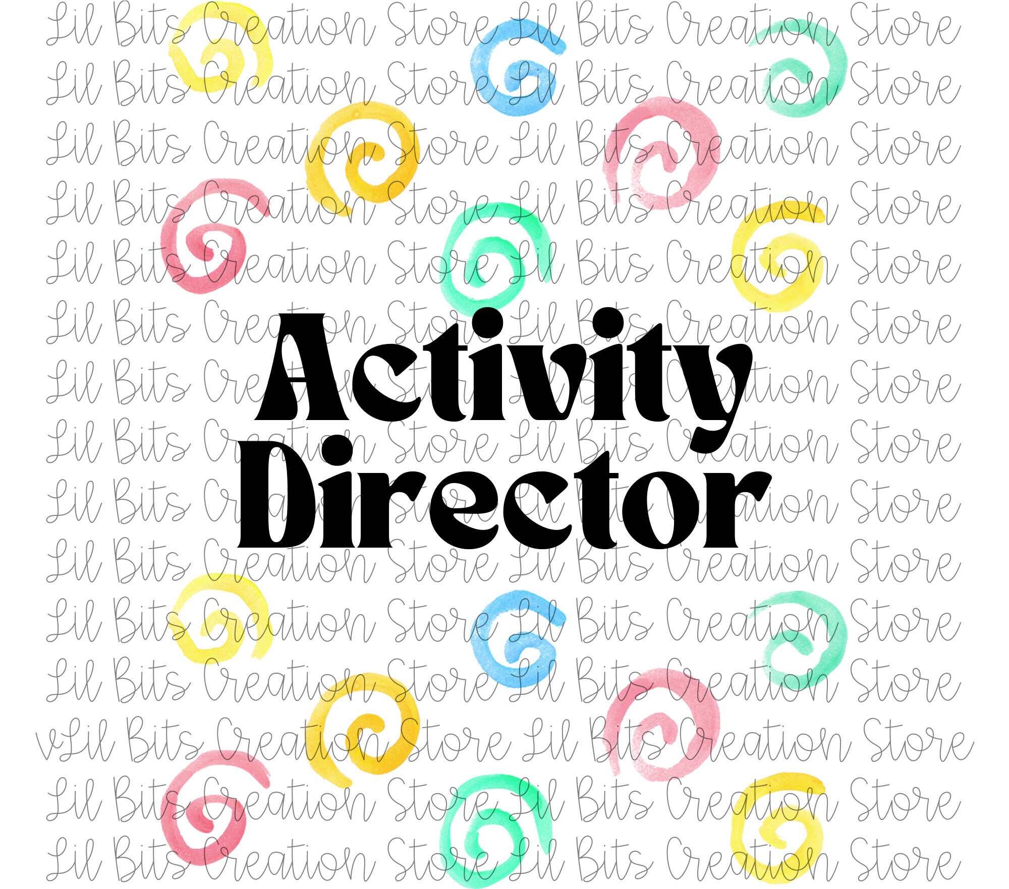 Activity Director SVG/PNG/JPG File - Etsy