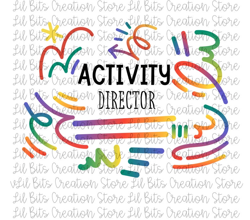 Activity Director SVG/PNG/JPG File - Etsy